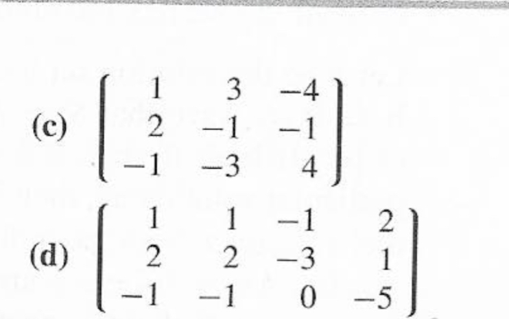 Solved determine the null | Chegg.com