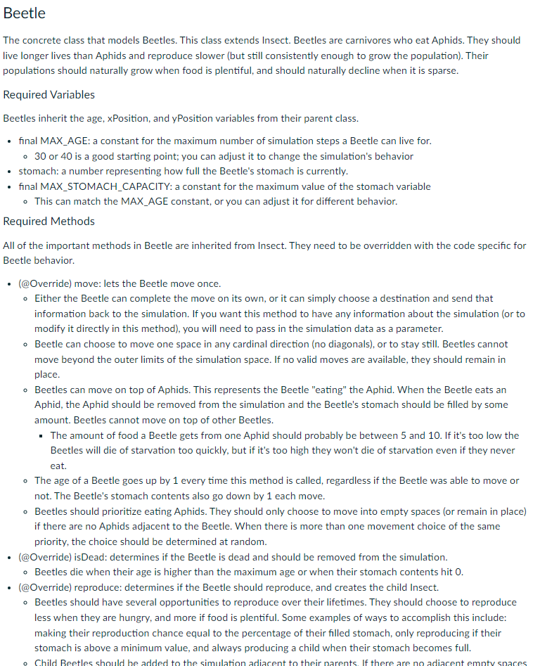 For our second project this semester, you will be | Chegg.com