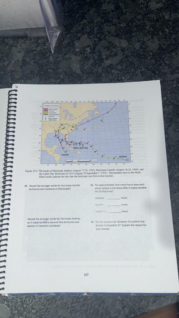 Solved Overview Tropical cyclones, known as hurricanes in | Chegg.com