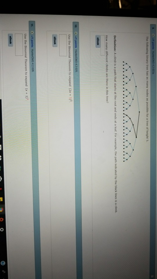 Solved The following binary tree has as many nodes as | Chegg.com