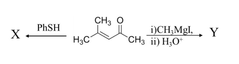 Solved CH3 0 PhSH X i)CH,MgI ,. CH3 ii) H30+ H3C | Chegg.com