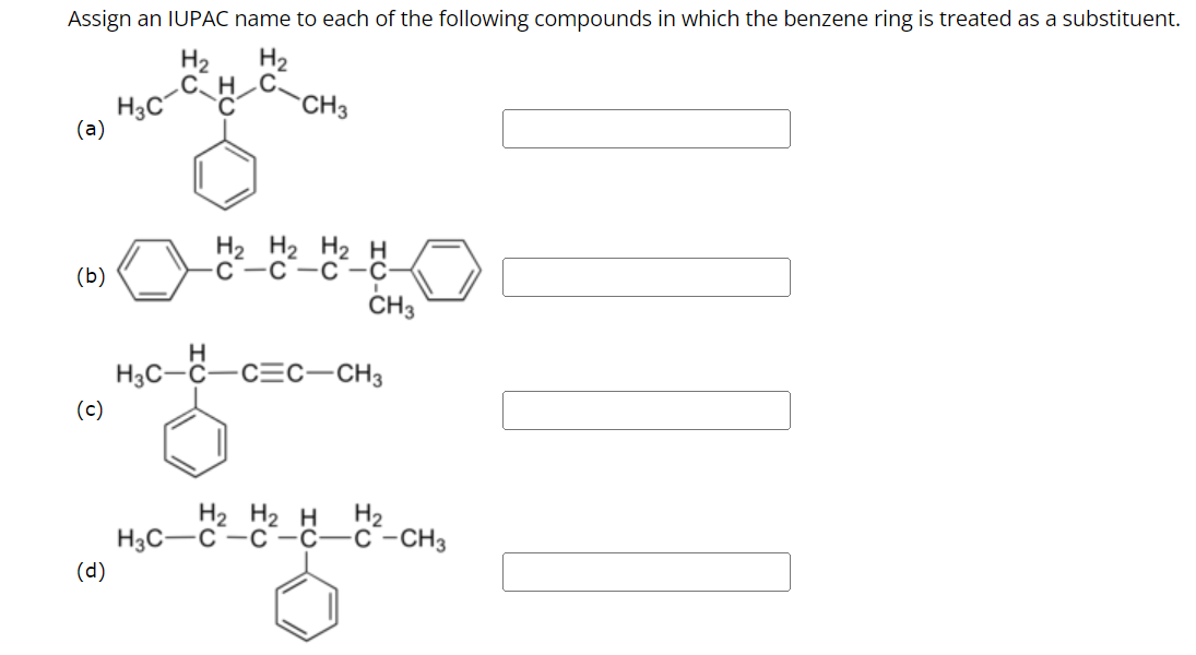 Solved Assign an IUPAC name to each of the following | Chegg.com