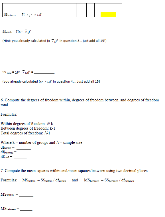 Solved The following is a made-up data set that contains | Chegg.com