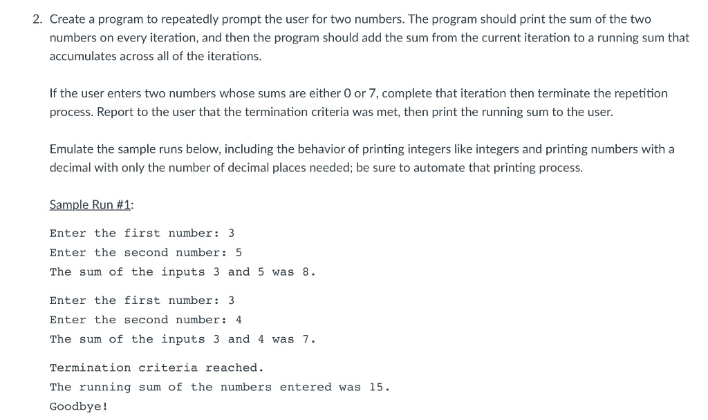 Solved Instructions: Complete Problem 1 and Problem 2 below. | Chegg.com