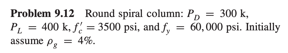 Solved design columns for axial load only. Include the | Chegg.com