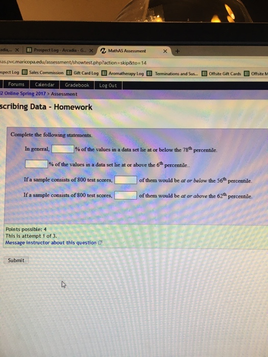 Solved Complete the following statements In general, % of | Chegg.com