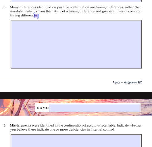Solved Many differences identified on positive confirmation | Chegg.com