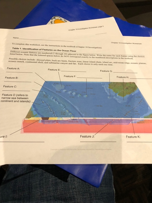 Section 14 2 Ocean Floor Features Worksheet Answers | Floor Roma