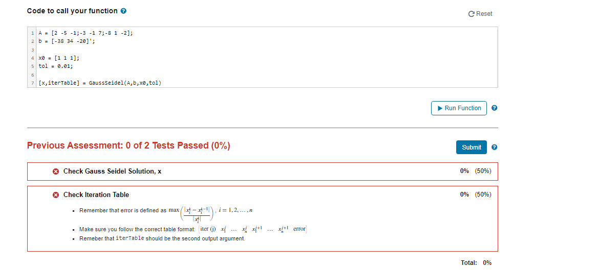 Solved This uses MATLAB. Full Code: function | Chegg.com