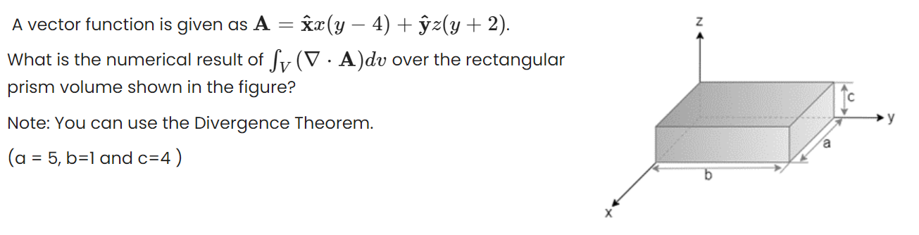 Solved A vector function is given as A=x^x(y−4)+y^z(y+2) | Chegg.com