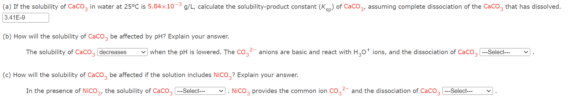Solved The Options for the drop-down boxes are: increases, | Chegg.com
