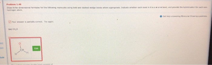 Solved Draw three-dimensional formulas for the folowing | Chegg.com