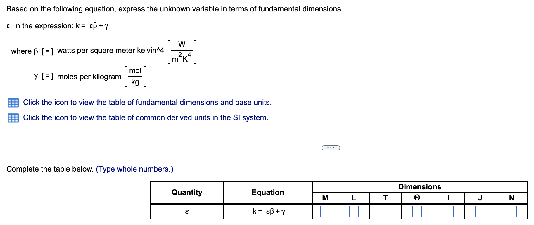 Based on the following equation, express the unknown | Chegg.com