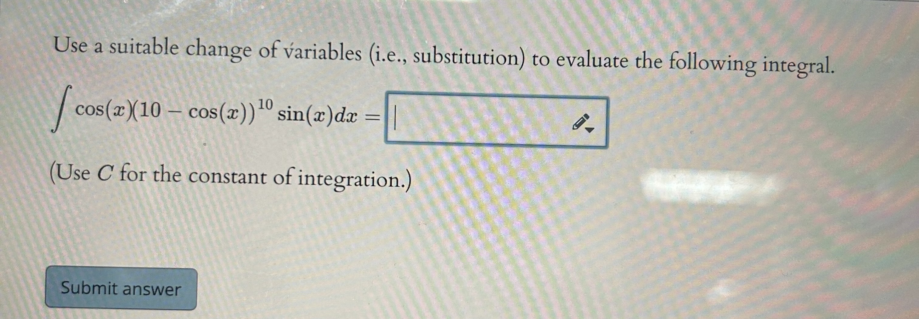 Solved Use a suitable change of variables (i.e., | Chegg.com
