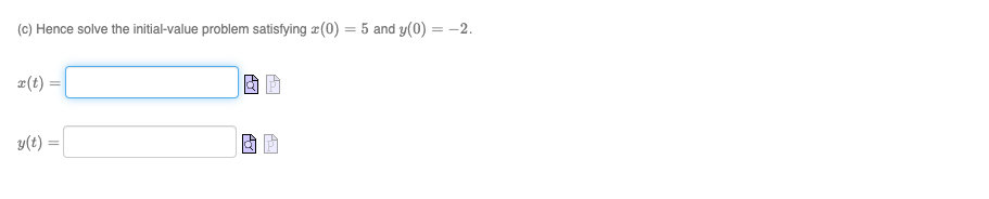 Solved Consider the system of first-order ODES z' (t) = | Chegg.com