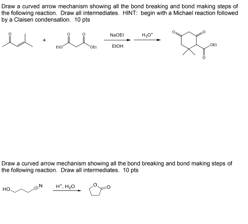 Solved Hi! These are some advanced organic chemistry | Chegg.com