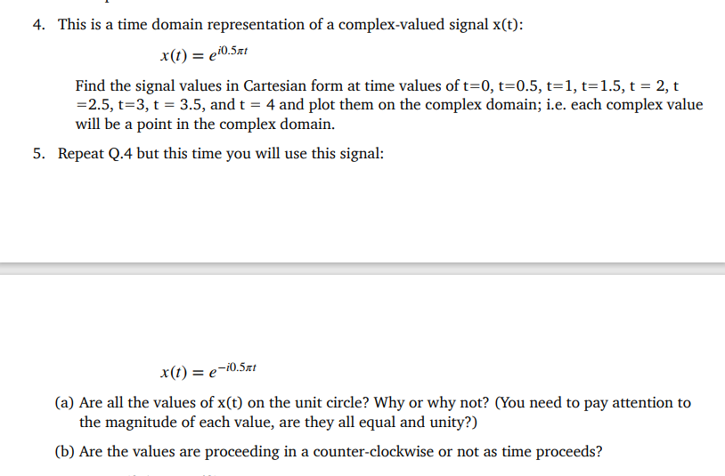 Solved 4. This is a time domain representation of a | Chegg.com