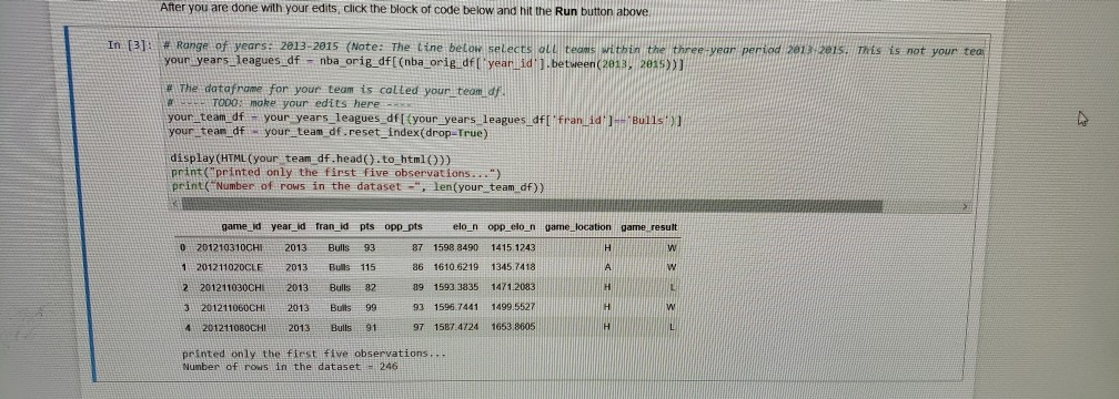 jupyter Project Two Jupyter Script ca File View Cell | Chegg.com