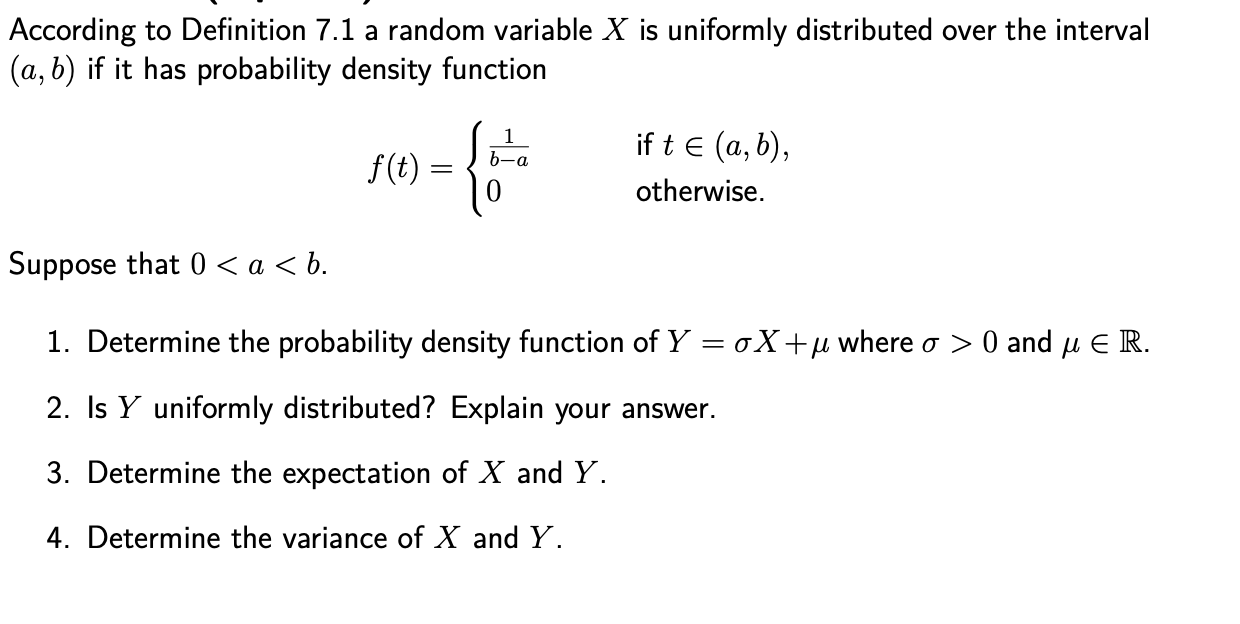 Solved According to Definition 7.1 a random variable X is | Chegg.com