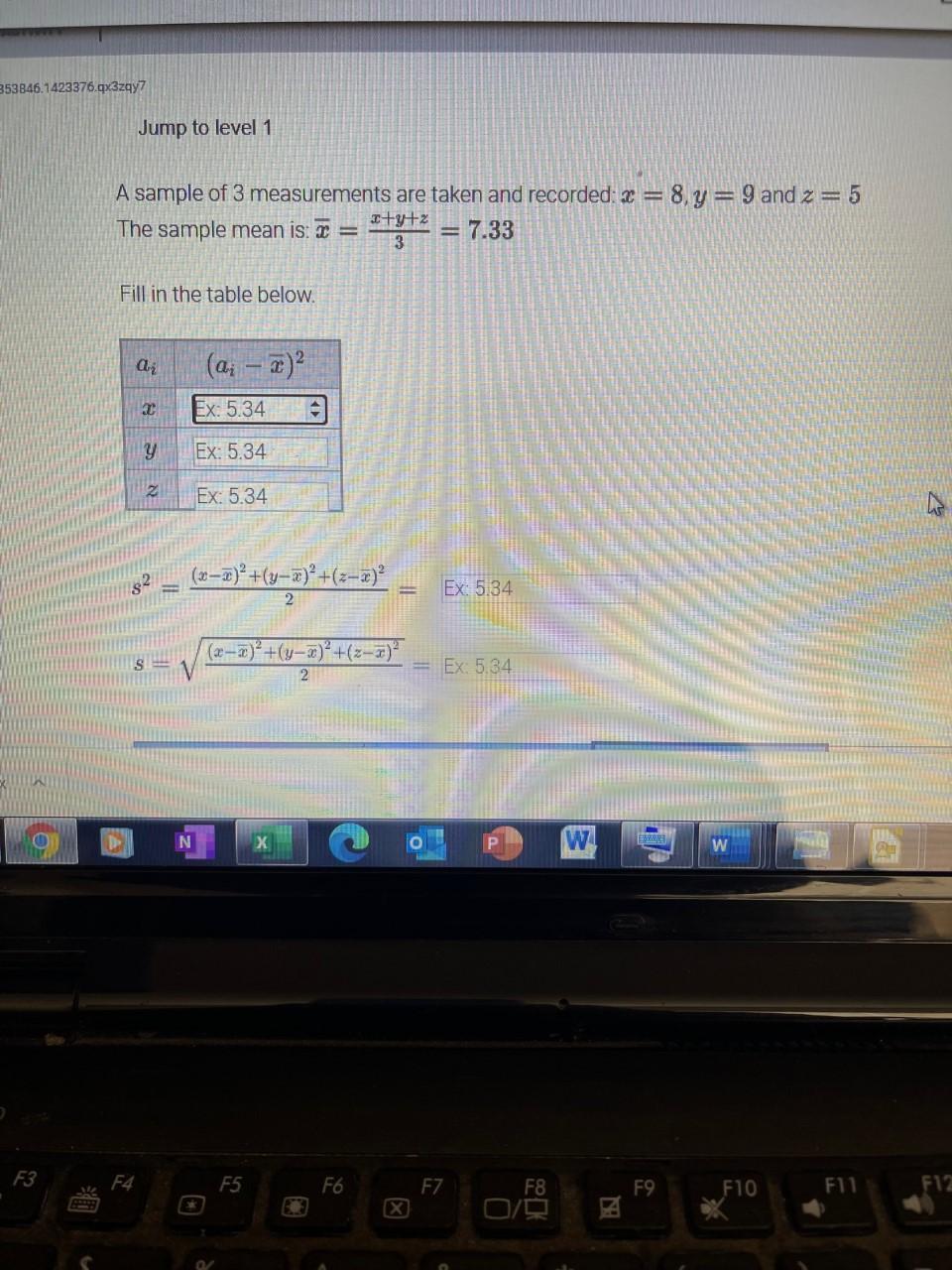 Solved 353846.1423376.qx3zqy7 Jump to level 1 A sample of 3 | Chegg.com