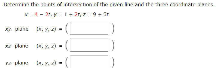 Solved Determine the points of intersection of the given | Chegg.com