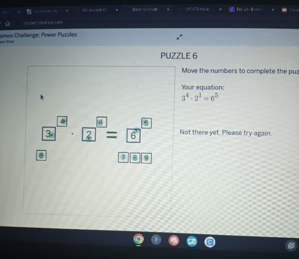 Solved Move the numbers to complete the puz Your equation: | Chegg.com