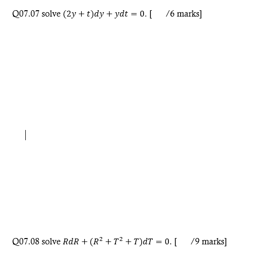 Solved Q07.07 ﻿solve marks]Q07.08 ﻿solve marks | Chegg.com