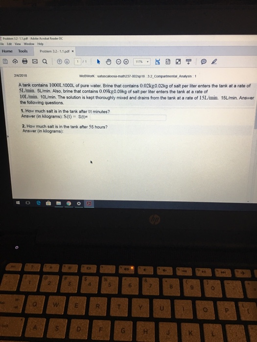 Solved HW-1.4 Euler Approx: Problem 3 (1 point) Use Eulers | Chegg.com