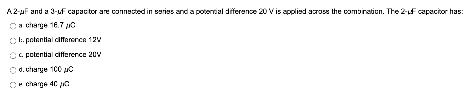 Solved A certain capacitor, in series with a resistor, is | Chegg.com