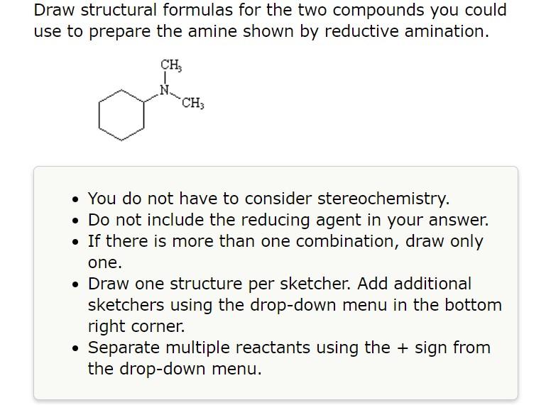 Solved Draw structural formulas for the two compounds you | Chegg.com