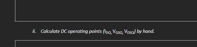 [Solved]: B.2. DC Analysis of a MOSFET Amplifier Consider