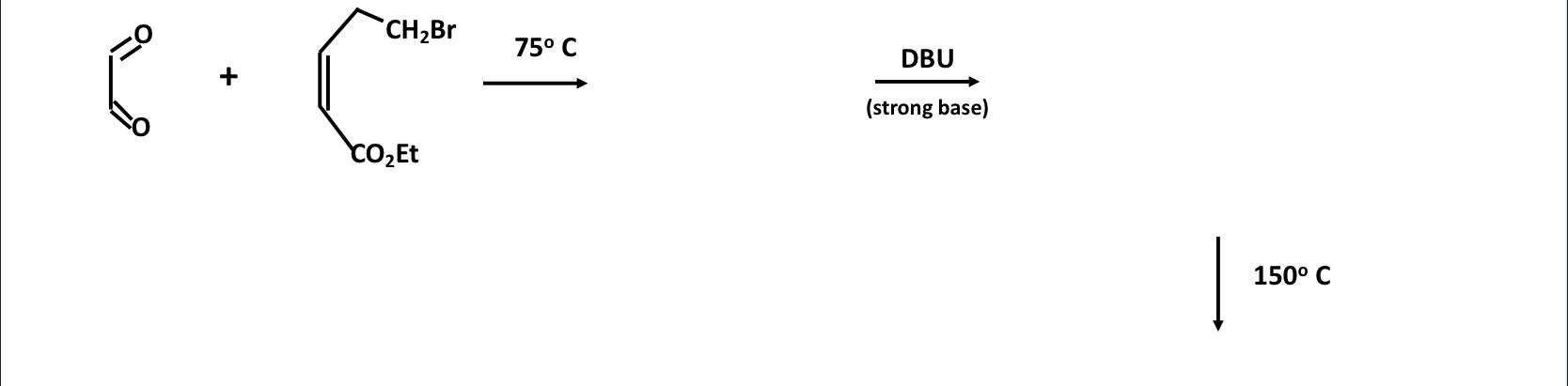 Solved 75∘C (strong base) DBU | Chegg.com