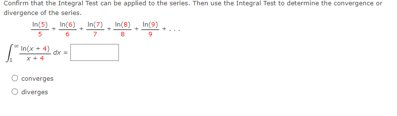 Solved Confirm that the Integral Test can be applied to the | Chegg.com