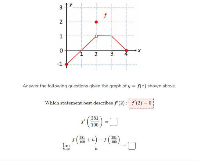 [Solved]: Answer the following questions given the graph o