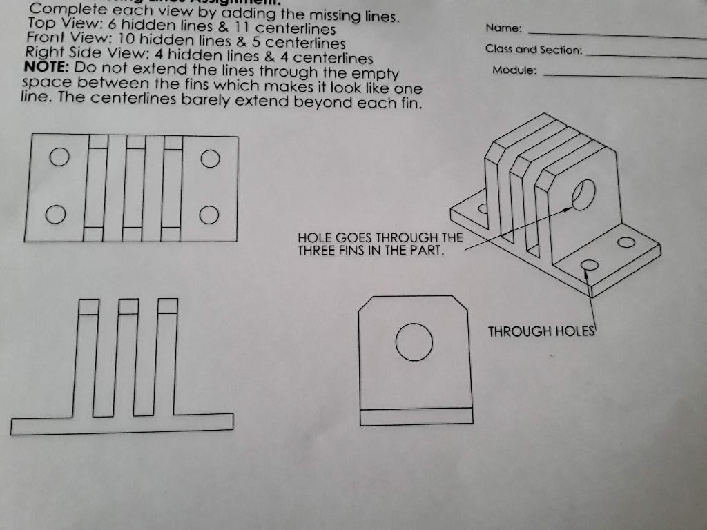 Solved This is a missing lines assignment (The part that's | Chegg.com