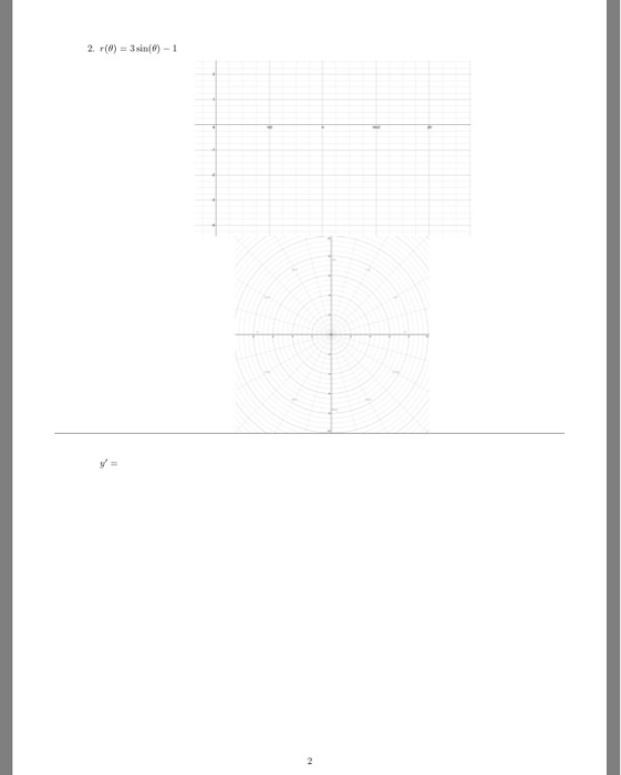 Solved Directions Graph the following polar functions first | Chegg.com