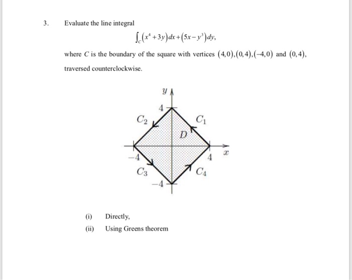 Solved Evaluate the line integral where C is the boundary of | Chegg.com