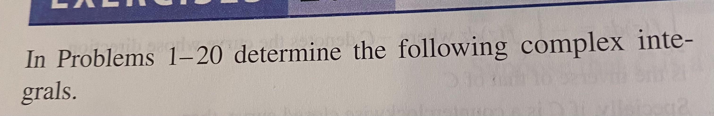 Solved In Problems 1-20 determine the following complex | Chegg.com