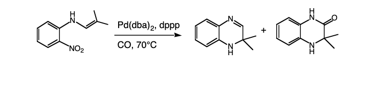 Solved Pd(dba), dppp CO, 70°C | Chegg.com