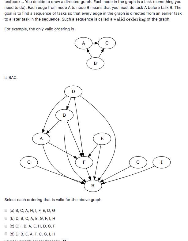 Solved textbook... You decide to draw a directed graph. Each | Chegg.com
