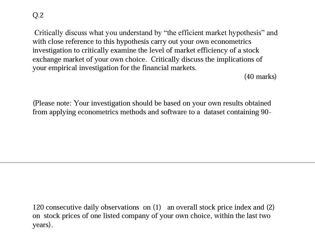 Solved I need question 2 complete answer word limit | Chegg.com