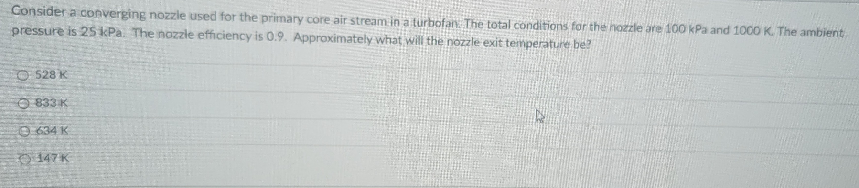 Solved Consider a converging nozzle used for the primary | Chegg.com