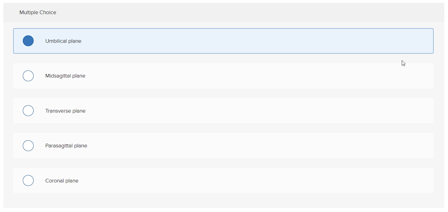 Solved Which plane makes up the medial border of the | Chegg.com
