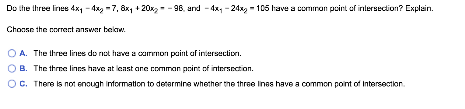 Solved Do the three lines 4x4 - 4x2 = 7, 8X4 + 20x2 = -98, | Chegg.com