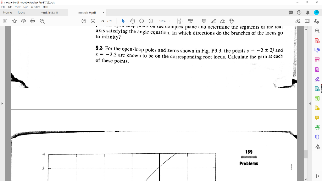 9.3 for the open-loop poles and zeros shown in Fig | Chegg.com