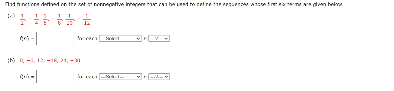 Solved Find Functions Defined On The Set Of Nonnegative