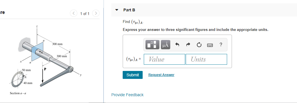 Solved Part B ure Find (Tyz) A Express your | Chegg.com