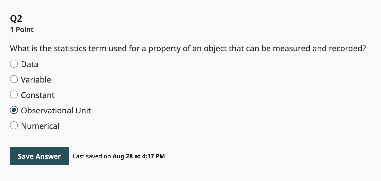 Solved The following questions address the following data | Chegg.com