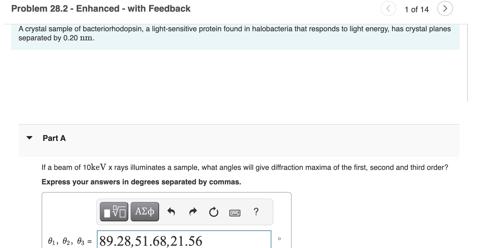 Solved If a beam of 10keVx rays illuminates a sample, what | Chegg.com