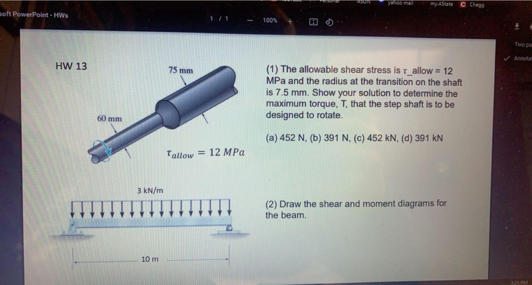 Solved Condi ASUN yahoo mail my.AState C Chegg soft | Chegg.com